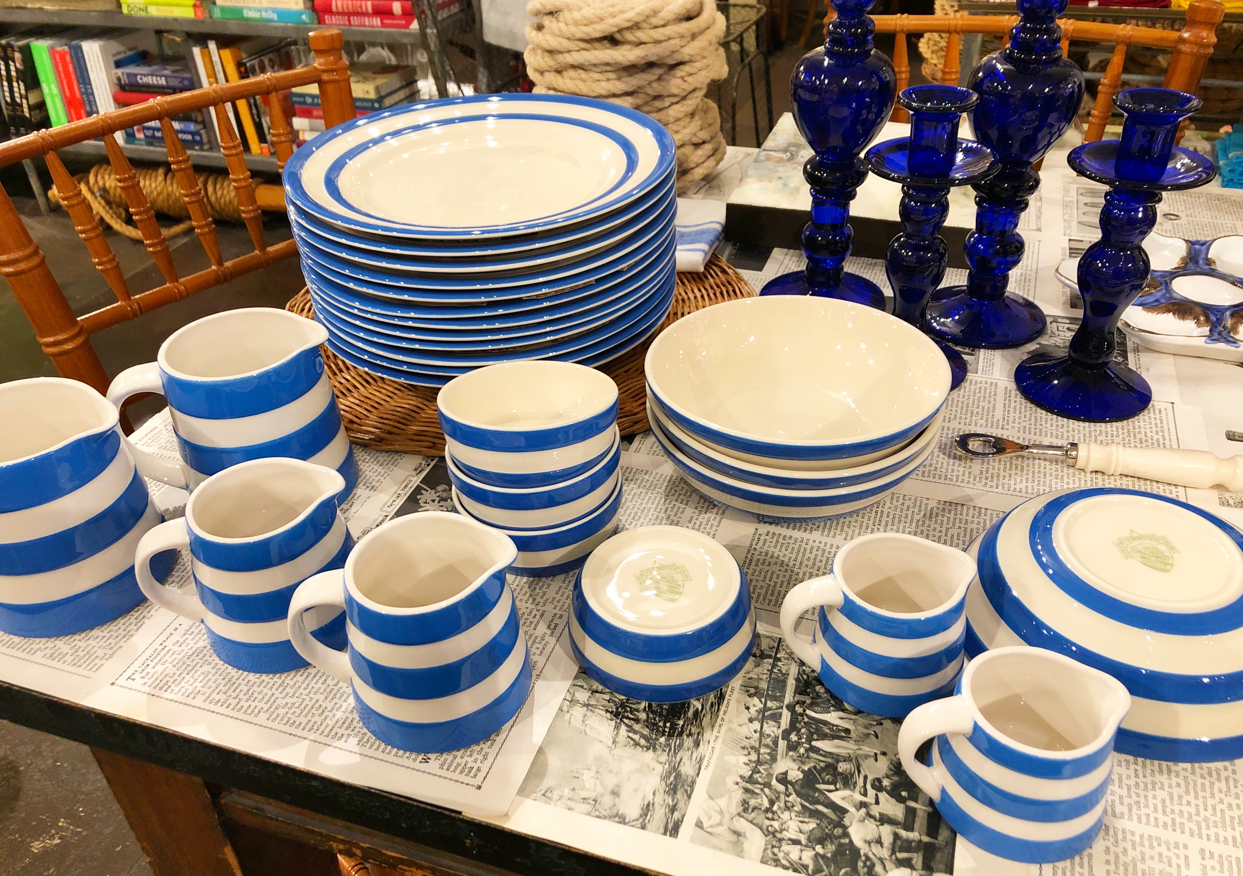 Cornishware from England – Watson Kennedy