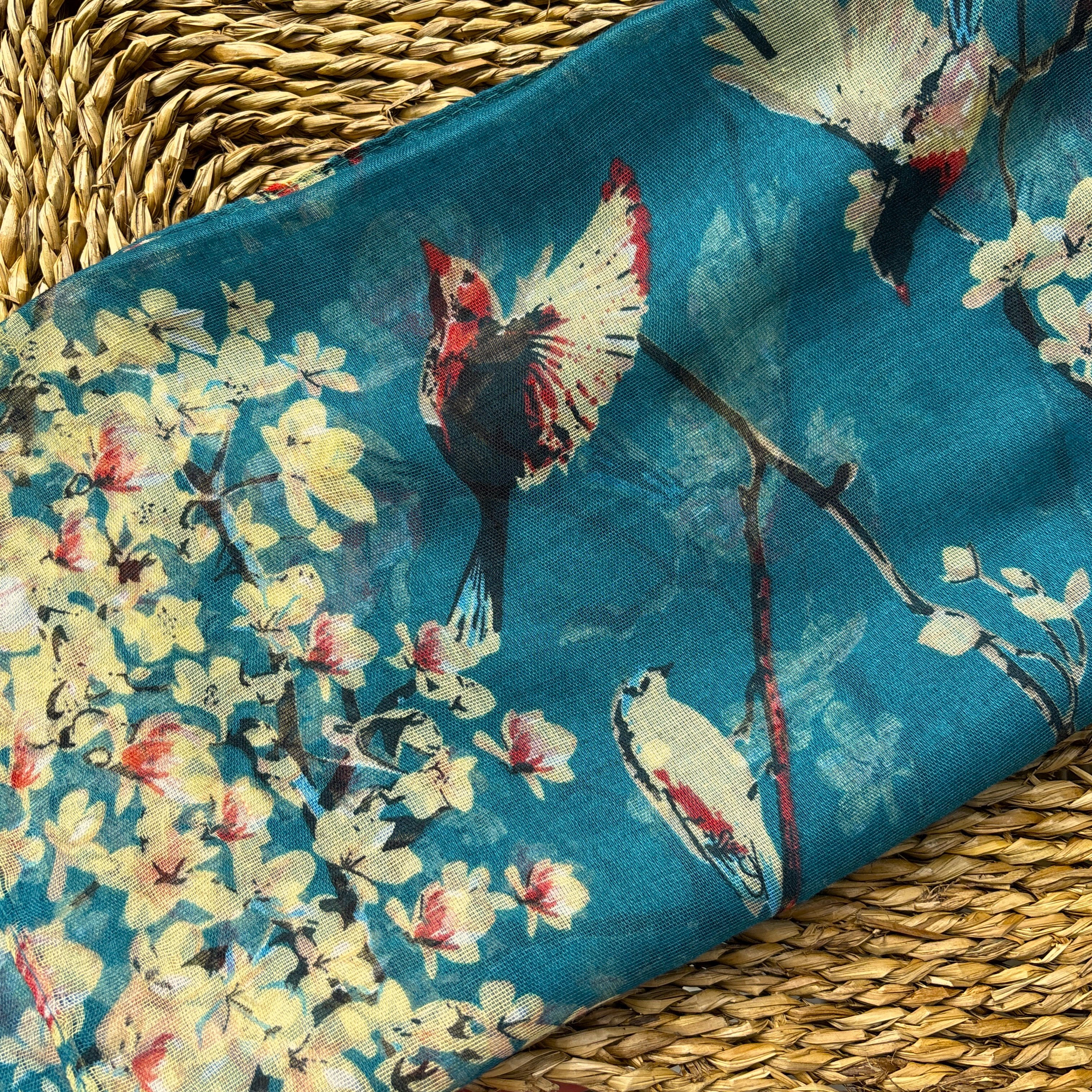 Starling Teal Scarf – Watson Kennedy