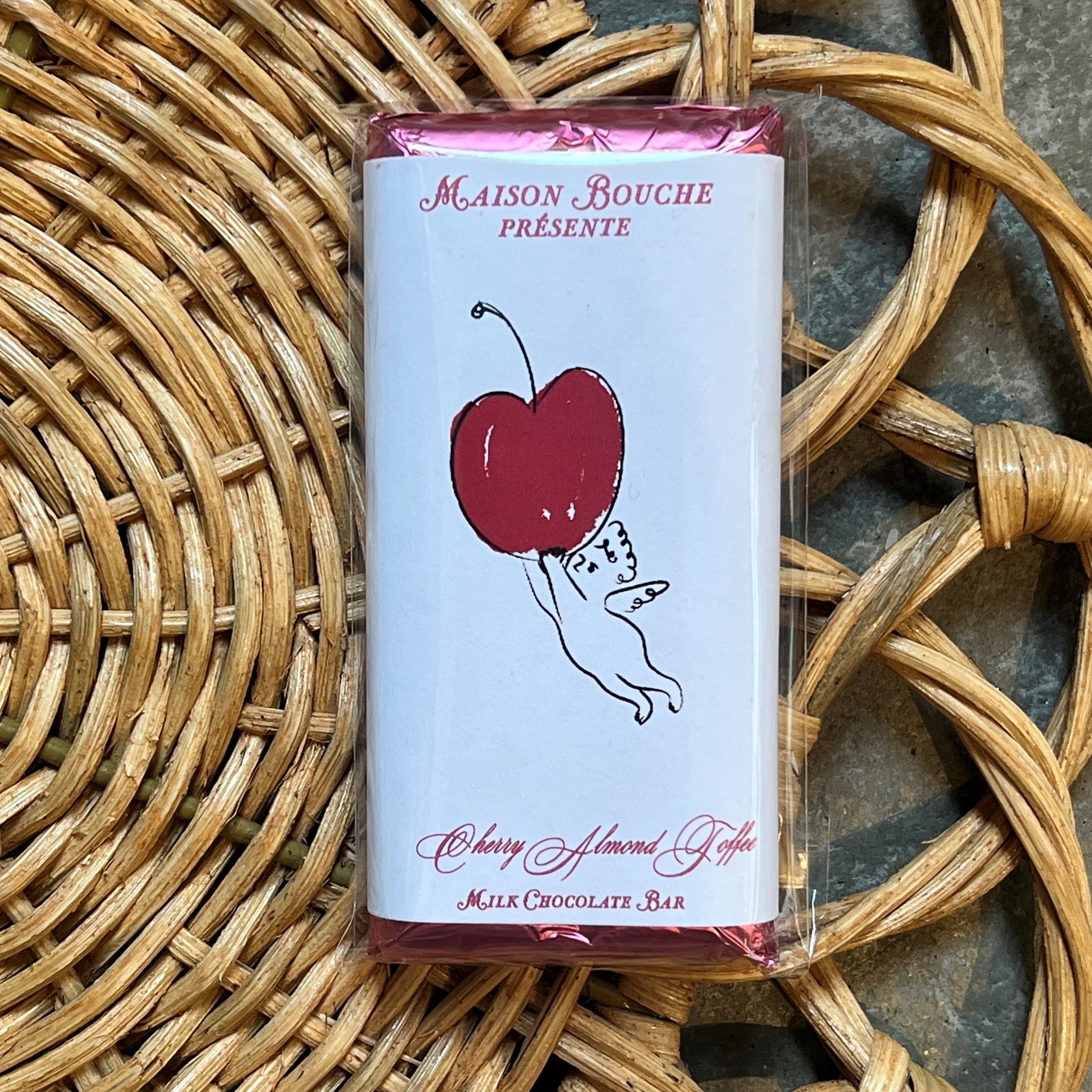 Cherry Almond Toffee Milk Chocolate Bar – Watson Kennedy