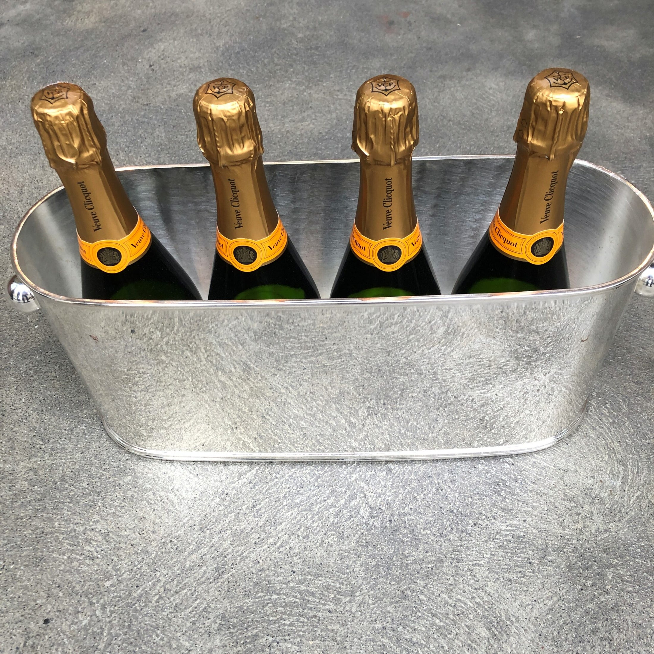 Vintage Hotel Silver Four Bottle Oval Ice Bucket – Watson Kennedy